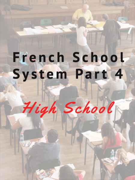 French School System Part 4: High-School (le lycÃ©e)