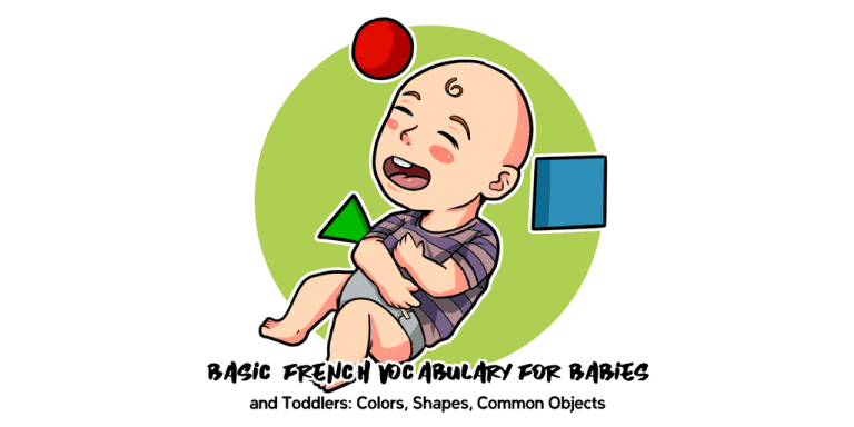 Basic French Words for Babies and Toddlers | Talk in French